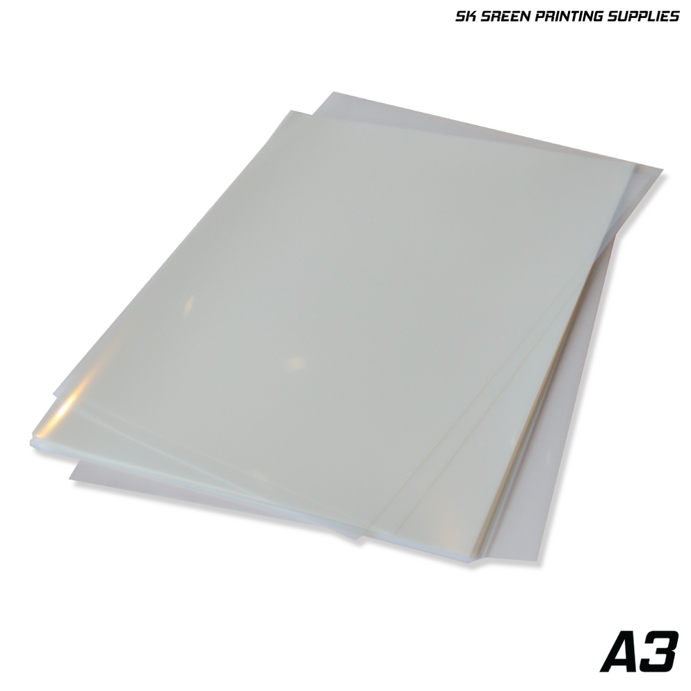 ฟิล์มอิงค์เจ็ท กันน้ำ A3 (Water Proof Inkjet Film Sheet) — SK Screen ...